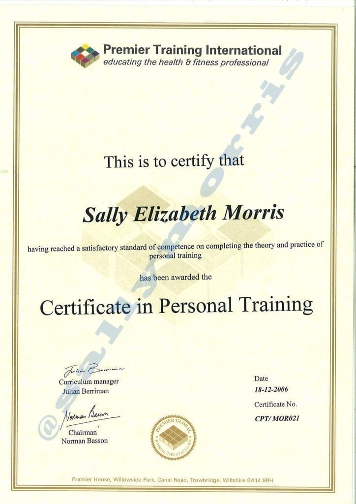 Qualifications – Sally Morris – Osteo | Muscular Neuro